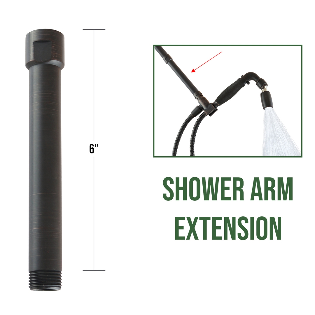 E-Z Reach™ - Solid Extension - Oil Rubbed Bronze - High Sierra Showerheads