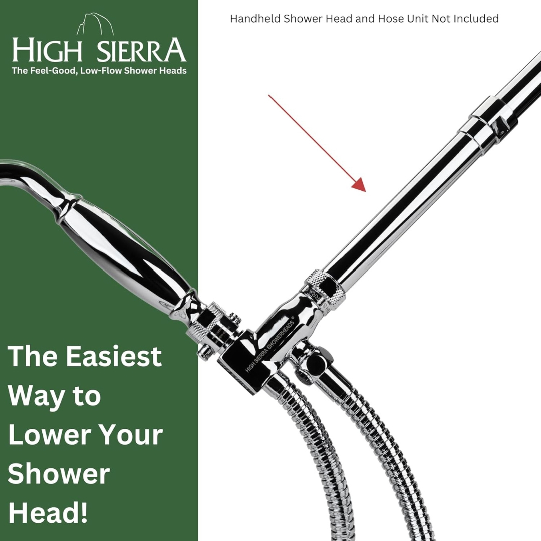 E-Z Reach™ - Solid Extension - Brushed Nickel - High Sierra Showerheads