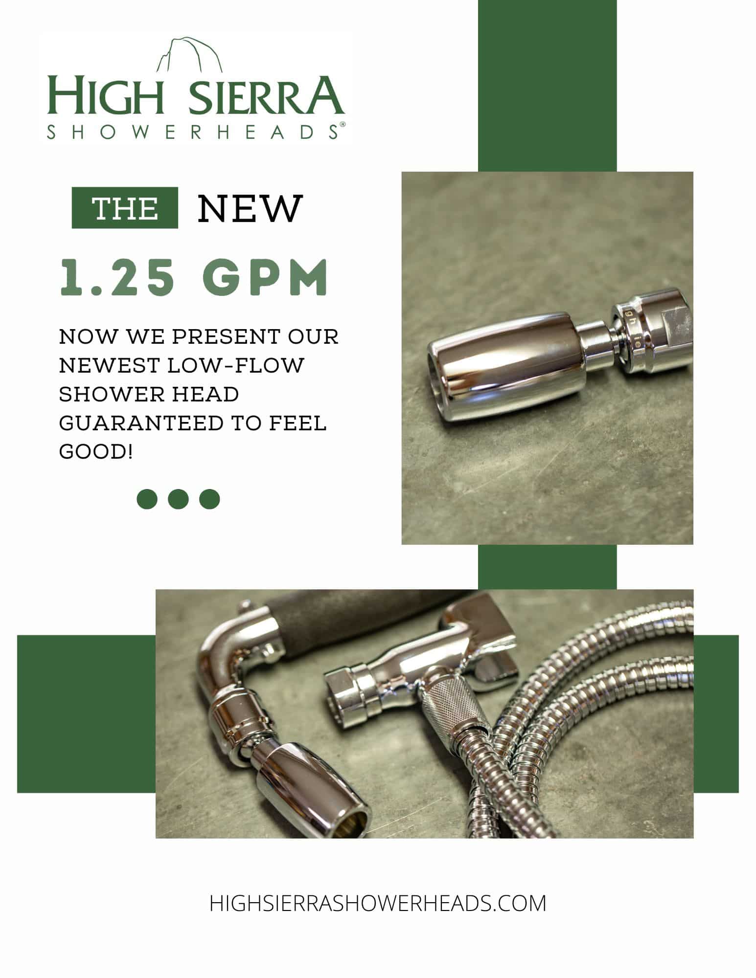 - High Sierra Showerheads