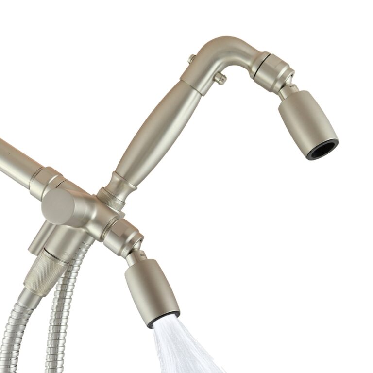 3-Way Combo Kit - Handheld with Classic™ Shower Head - Brushed Nickel ...