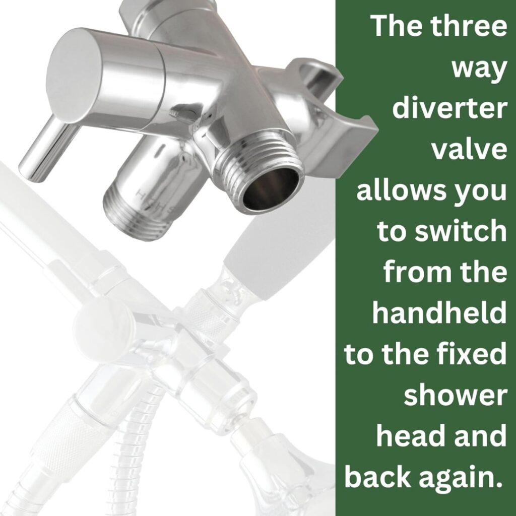 3-Way Combo Kit - Handheld with HALF DOME® Shower Head - Brushed Nickel ...