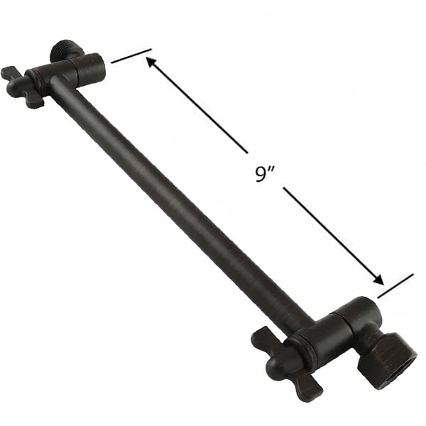 Adjustable Extension 9 inch Oil Rubbed Bronze - High Sierra Showerheads