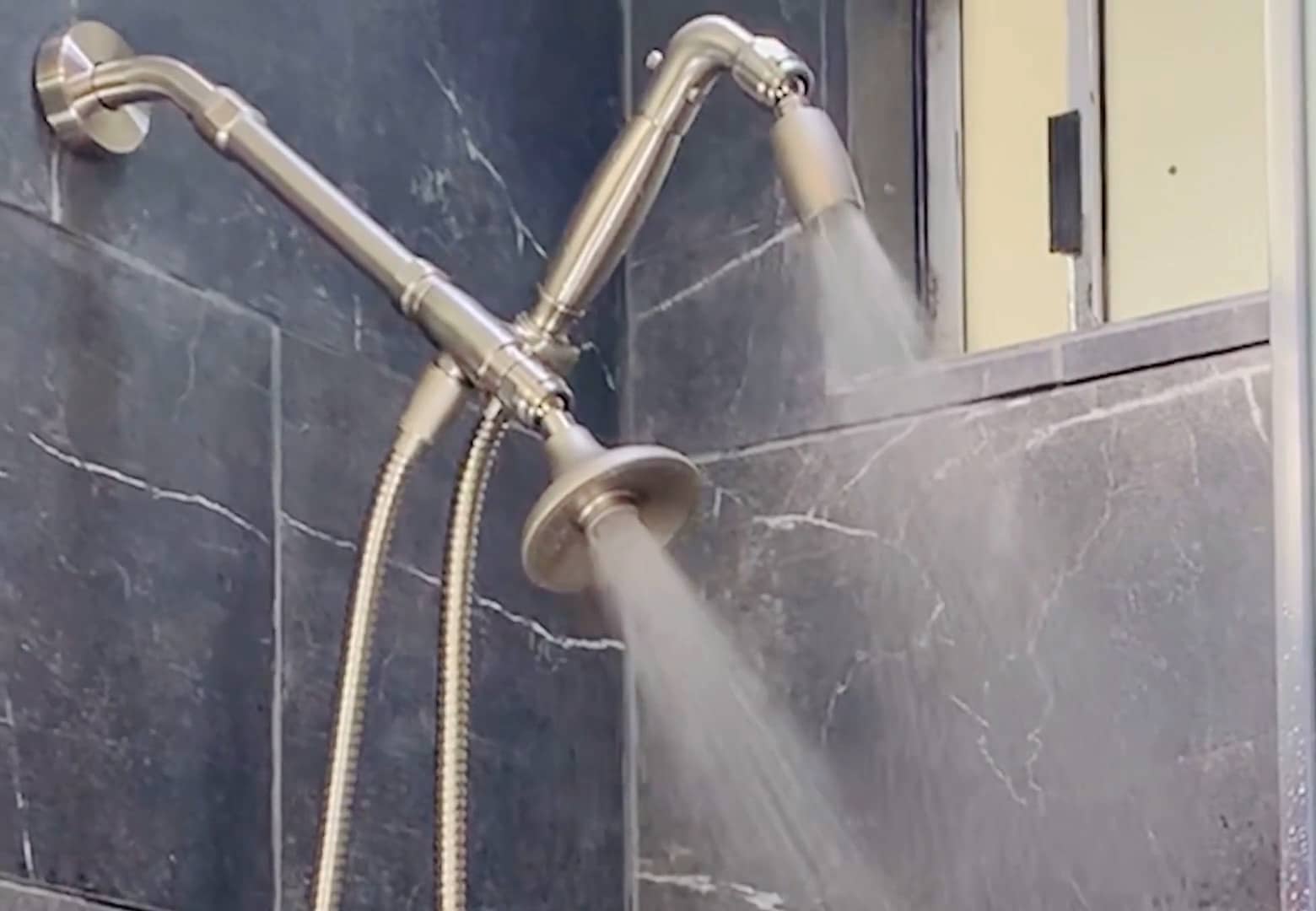 4-Way Combo Kit - Handheld & HALF DOME™ Shower Heads - Brushed Nickel ...