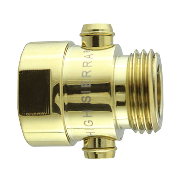 Shower Trickle Valve - Polished Brass - High Sierra Showerheads