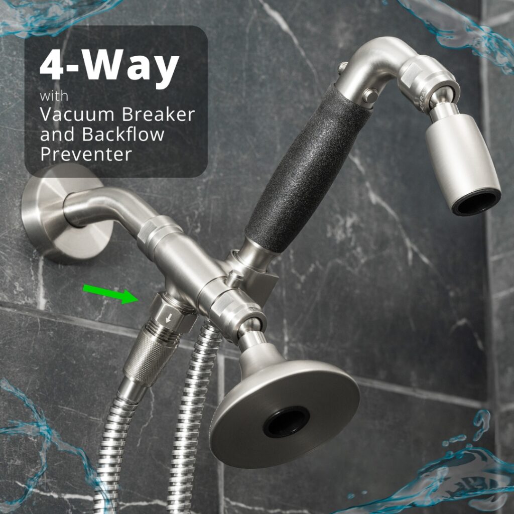 4-Way Combo Kit - Handheld with HALF DOME® Shower Head - Chrome ...