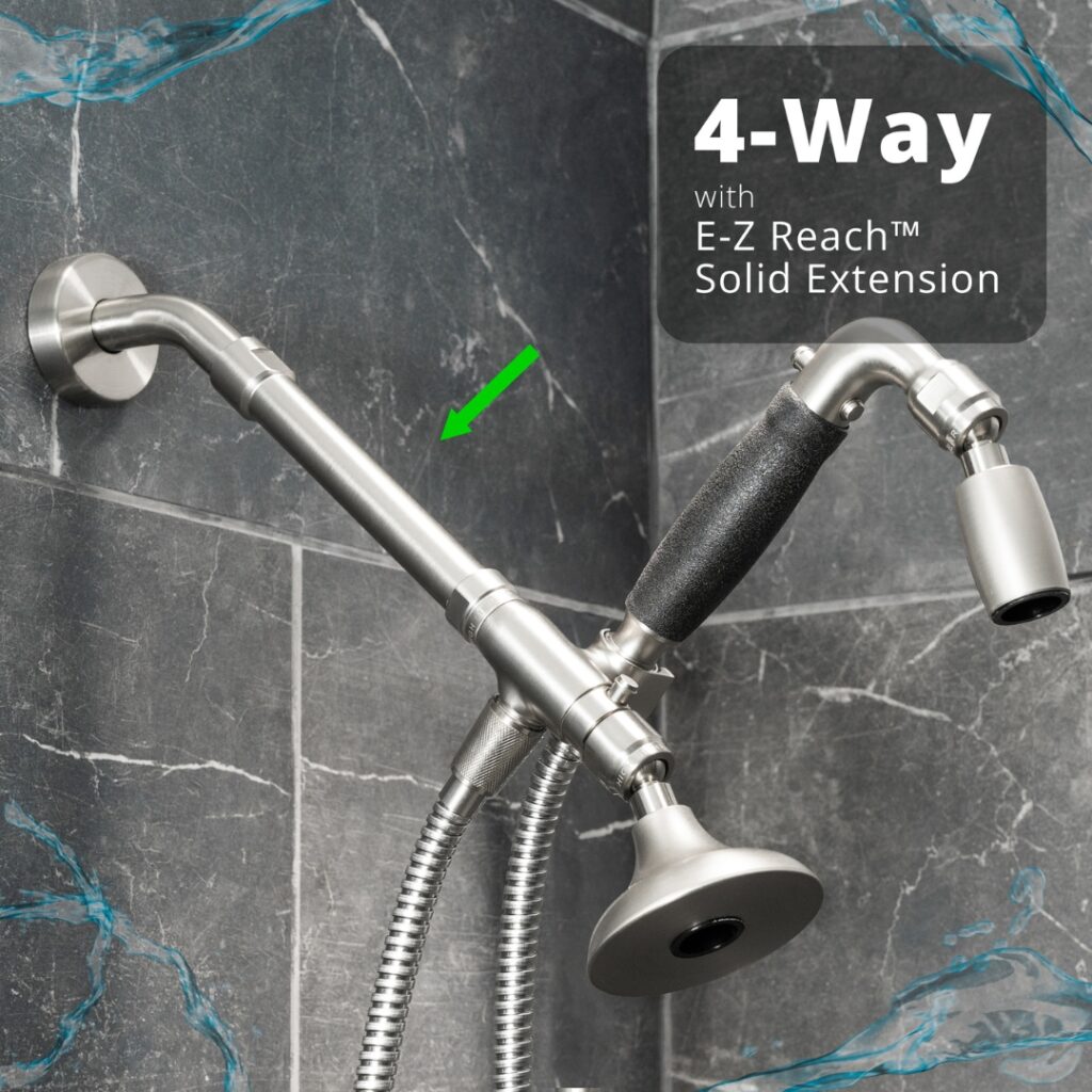 4-Way Combo Kit - Handheld with HALF DOME® Shower Head - Chrome ...